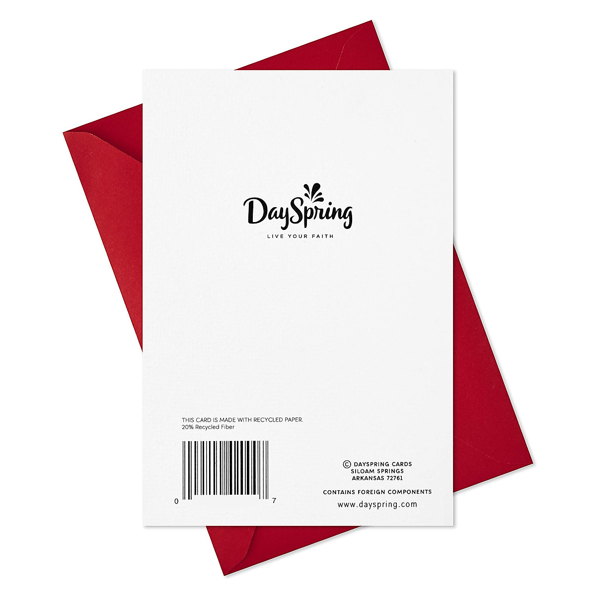 Hallmark DaySpring Religious Birthday Card (Celebrating You)