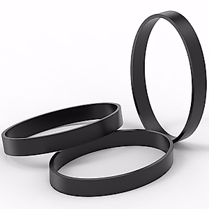3-Pack Vacuum Belt for Bissell 7/9/10 p/n 3031120, Upgraded Pet Vacuum Cleaner Belt for Bissell Powerforce Helix Cleanview Powerlifter Swivel Rewind Vac Cleaner Replacement Pn 2031093 3031123 32074