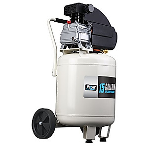 Pulsar 15 Gallon Vertical Tank Portable Electric Air Compressor with Accessories & Added Tool Kit, PCE6150VK