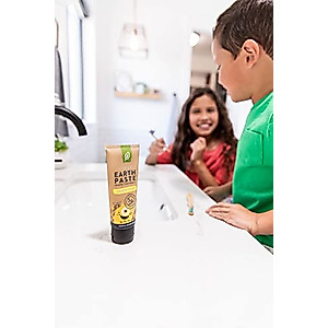 Redmond Earthpaste - Natural Non-Fluoride Toothpaste, 4 Ounce Tube (2 Pack, Lemon Twist)