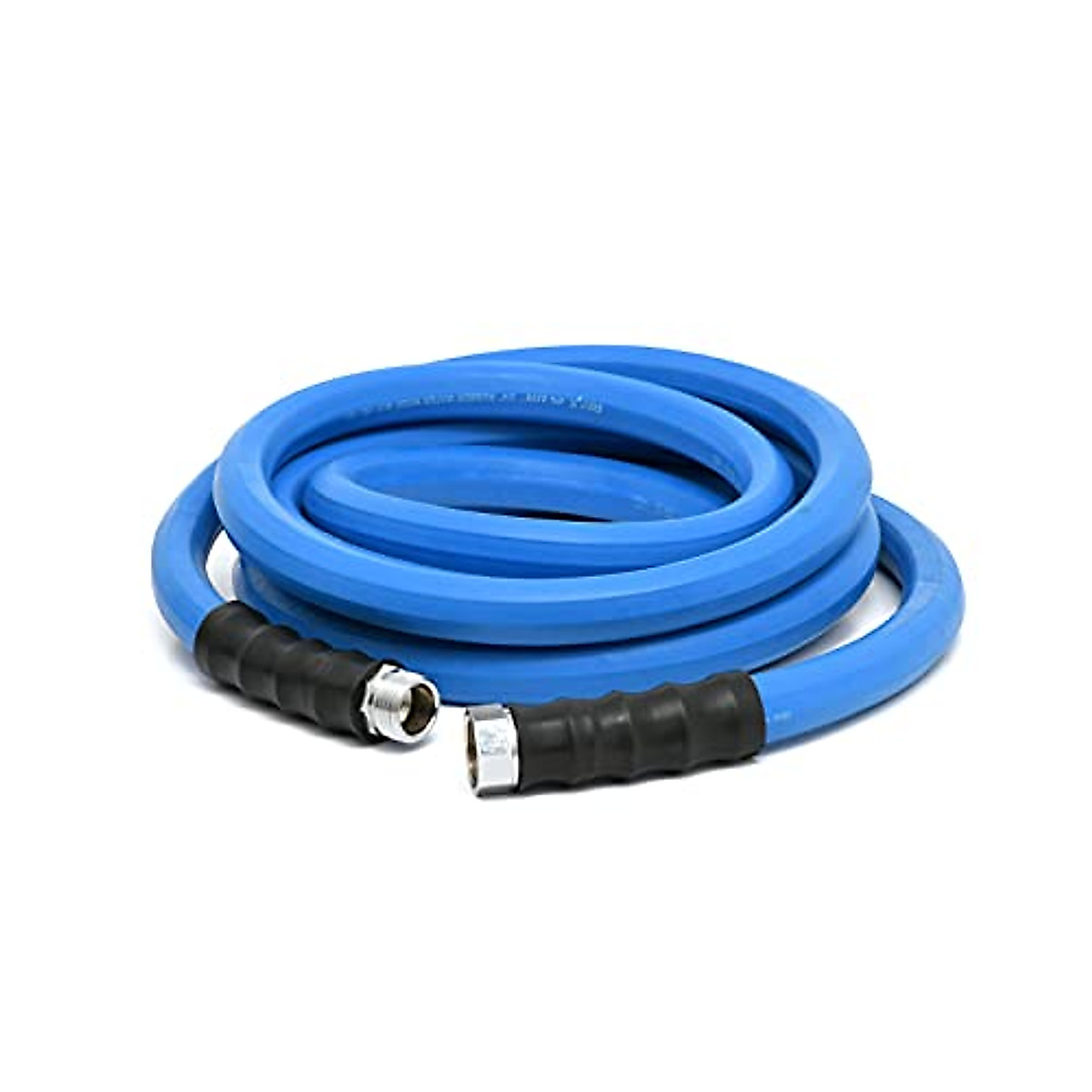 AG-LITE BSAL3415 3/4" x 15' Hot/Cold Water Rubber Garden Hose, 100% Rubber, Ultra-Light, Super Strong, 500 PSI, -50F to 190F Degrees, High Strength Polyester Braided