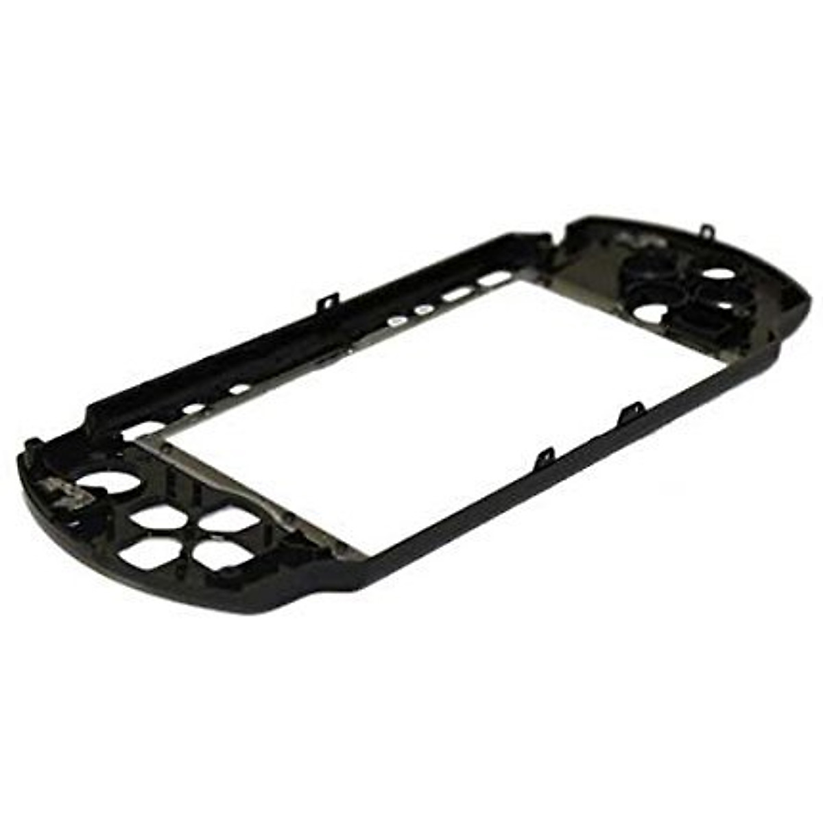 New Replacement Front Top Surface Shell Case Cover Faceplate for PSP 3000 3001 3002 3003 Console Black