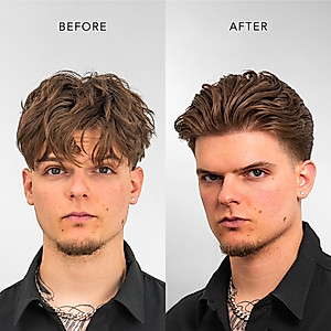 BluMaan Hydrating Hair Oil - Designed for Dry, Frizzy, Straight, or Curly Hair - 100% Natural Men's Hair Strengthening Oil - 60 ml / 2.0 oz