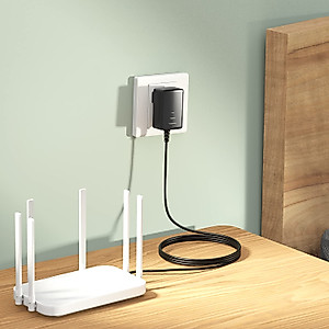 Basicvolt 12V 2A AC Adapter Universal DC Power Supply 12Volt 2A 1.5A 1A 500ma 300ma for TV Box Tablet Speaker GPS Webcam Router Alarm Clock and More 12V Devices