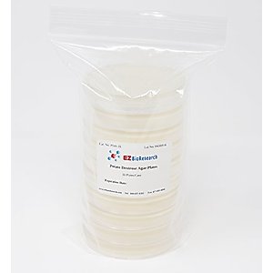 EZ BioResearch Potato Dextrose Agar (PDA) Plates for Mushroom Cultivation (10 Prepoured Agar Plates)