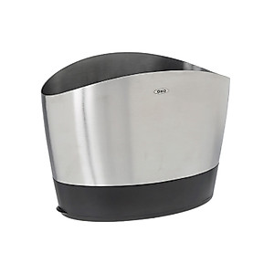 OXO Good Grips Stainless Steel Utensil Holder 8.4" x 4.75" x 6.25"