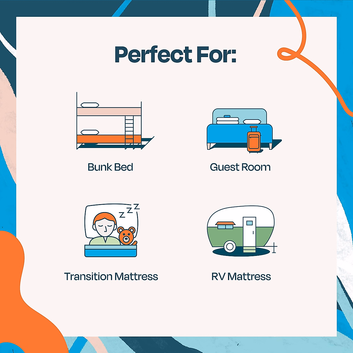 Linenspa 6 Inch Mattress - Firm Feel - Bonnell Spring with Foam Layer - Mattress in a Box - Youth or Kids Bed - Guest Bedroom - Durable and Breathable Support - Affordable - Twin XL Size