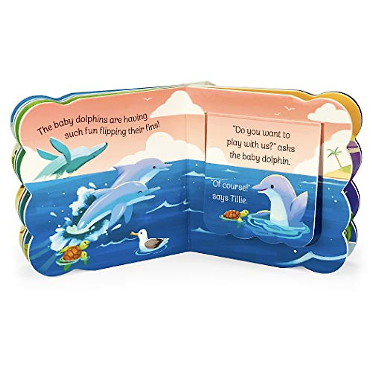 Babies in the Ocean- A First Lift-a-Flap Board Book for Babies and Toddlers (Babies Love)