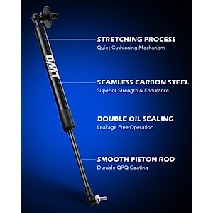 Orion Motor Tech Tailgate Assist Compatible with 2002-2008 RAM 1500, 2003-2009 RAM 2500 3500, Heavy Duty Tailgate Shock Truck Tailgate Lift Assist