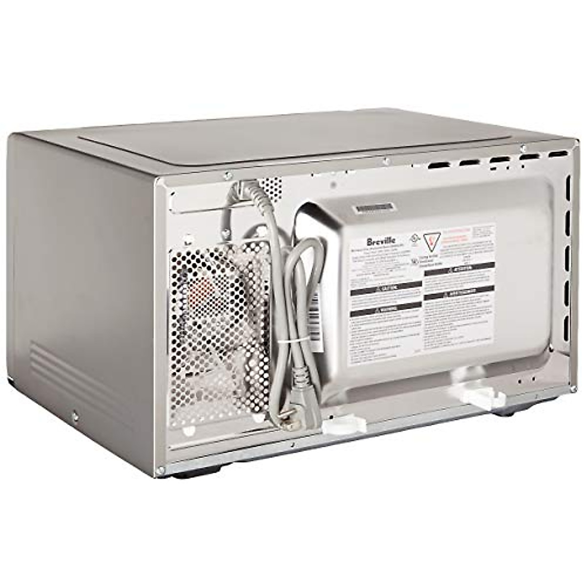 Breville Smooth Wave Microwave, Brushed Stainless Steel, BMO850BSS