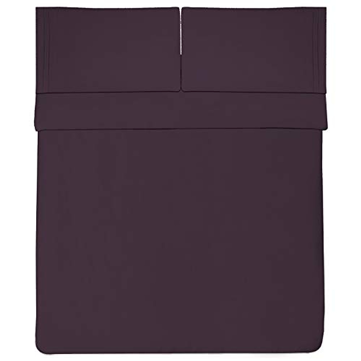 Queen Size Bed Sheets - Breathable Luxury Sheets with Full Elastic & Secure Corner Straps Built In - 1800 Supreme Collection Extra Soft Deep Pocket Bedding Set, Sheet Set, Queen, Purple
