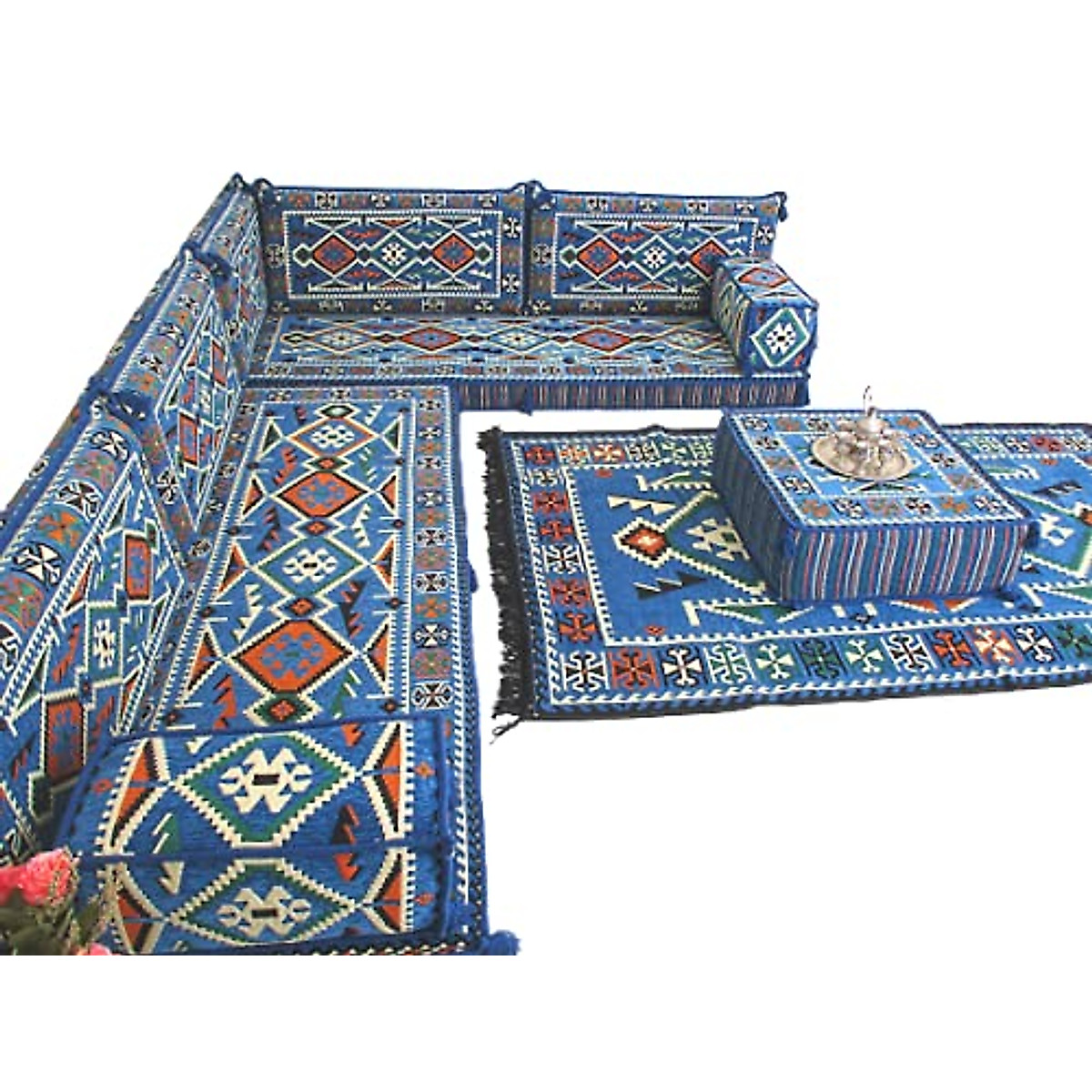Arabic Majlis Sofa Set, Arabic Floor Sofa, Arabic Furniture, Arabic Couches, Arabic Jalsa, Floor Cushions, Pallet Sofas