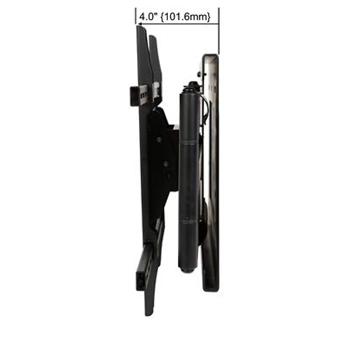 THE MOUNT STORE TV Wall Mount for TCL 55" Class LED 5 Series 2160p Smart 4K UHD TV with HDR Roku Model 55S525 TV VESA 400x200mm Maximum Extension 26 inches