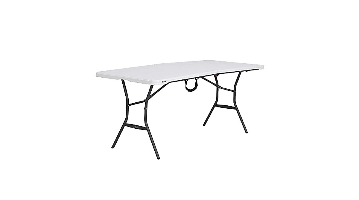 Lifetime 6-Foot Fold in Half Table | Durable & Portable
