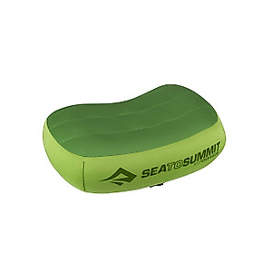 Sea to Summit Aeros Premium Inflatable Travel Pillow, Regular (13.4 x 9.4), Lime