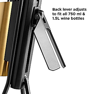 RBT Black Brass Tabletop Corkscrew Puller