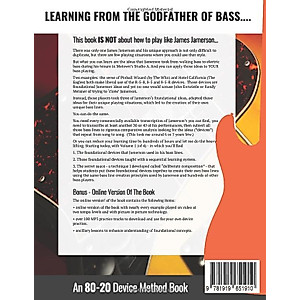 How To Play Bass - Learning From James Jamerson Vol 1: An 80-20 Device Method Book For Bass Guitar