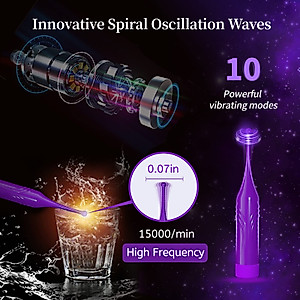 High-Frequency Mini Clitoris G spot Women Adult Sex Toys, Powerful Vibrating Female Couples Sex Toy Clitoral Vagina Nipple Vibrator Wand Stimulator for Woman Her Pleasure, Dildo Vibrators Sex Games