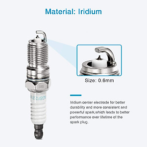 Vplus Ignition Coil DG508 & Spark Plug SP479 AGSF22WM compatible with Ford 4.6L 5.4L V8 Crown Victoria Expedition F150 F250 Mustang Lincoln Mercury Explorer DG457 DG472 DG491(Set of 8)