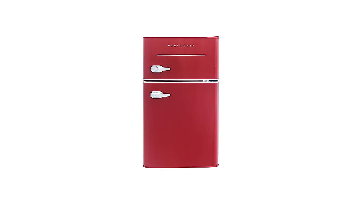 Magic Chef Retro Mini Refrigerator - Stylish & Compact