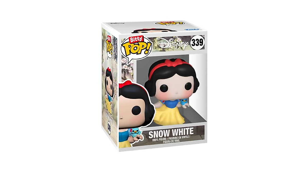 Funko Bitty Pop! Disney Princess 4-Pack Collectible Toys | Charm & Surprise