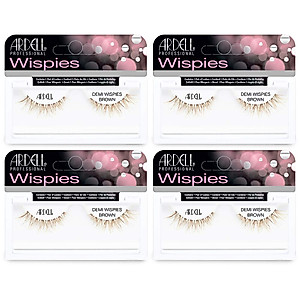 Ardell False Eyelashes Demi Wispies Brown (4 Pack)