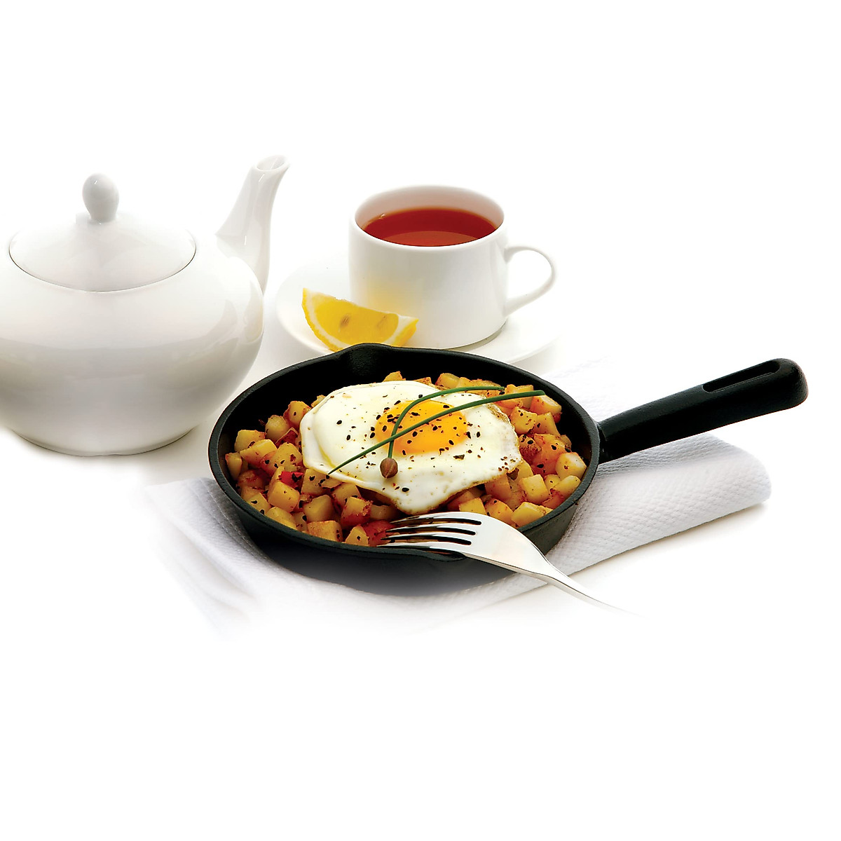 Norpro 5.5 In Cast Iron Skillet, 1 EA, Black