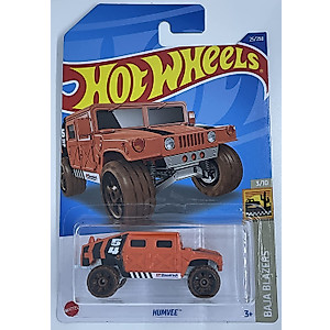 Hot Wheels 2022 - Humvee - Baja Blazers 3/10 [Orange] #25/250