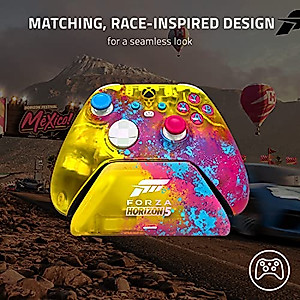 Razer Universal Quick Charging Stand for Xbox Series X|S: Magnetic Secure Charging - Matches Forza Horizon 5 Limited Edition Xbox Wireless Controller - USB Powered - (Controller Sold Separately)