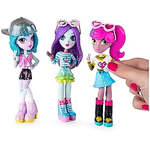Off the Hook Style Doll 3-Pack, 4-inch Small Dolls with Mix and Match Fashions and Accessories, for Girls Aged 5 and Up, Exclusively at Amazon