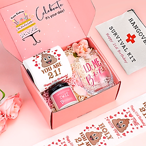 21st Birthday Gifts for Her Happy 21st Birthday Gifts for 21 Year Old Women Funny 21st Birthday Gifts for Her Gifts for 21st Birthday Female 21 Year Old Birthday Gifts for Her 21st Birthday Presents