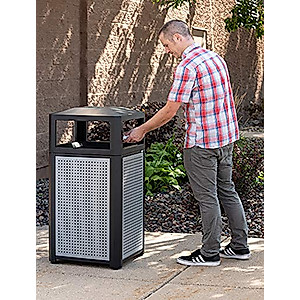 Evo Series Steel, 38 Gal Trashcan