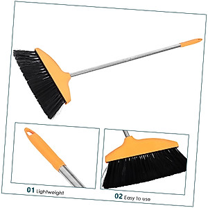 Amosfun Broom Garbage Sweeping Tools Stainless Steel