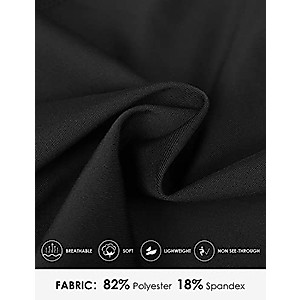 baleaf Women's Tennis Athletic Dress for Women Golf Dresses with Shorts Sleeveless 4 Pockets Active Workout Black S