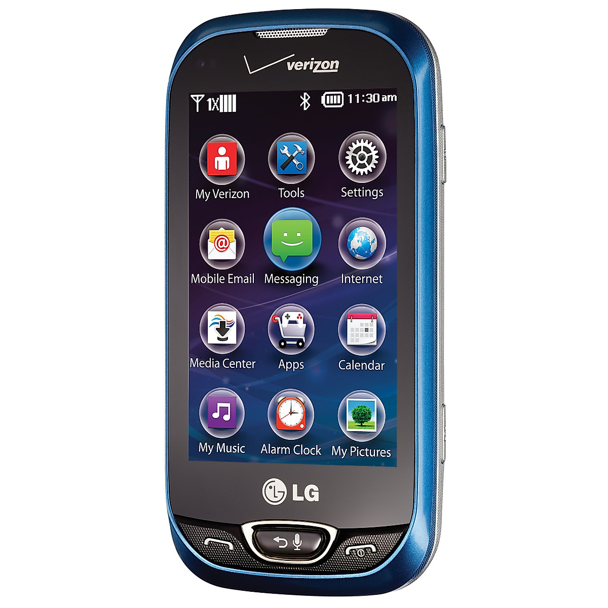LG Extravert 2, Blue (Verizon Wireless)