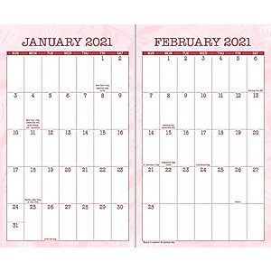 Posh: Tulip Love 2020-2021 Monthly/Weekly Planning Calendar