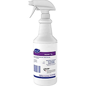 Oxivir Diversey 4277285 Tb Disinfectant Cleaner, Accelerated Hydrogen Peroxide, No Fragrance Added, Ready-to-Use Liquid Capped Bottle, 32-Ounce