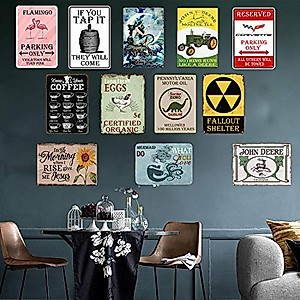 LASMINE Tin Signs in The Morning When I Rise Give Me Jesus Sunflower Bar Country Home Bedroom Creative Wall Restaurant Hang Sign Gift8X12Inch