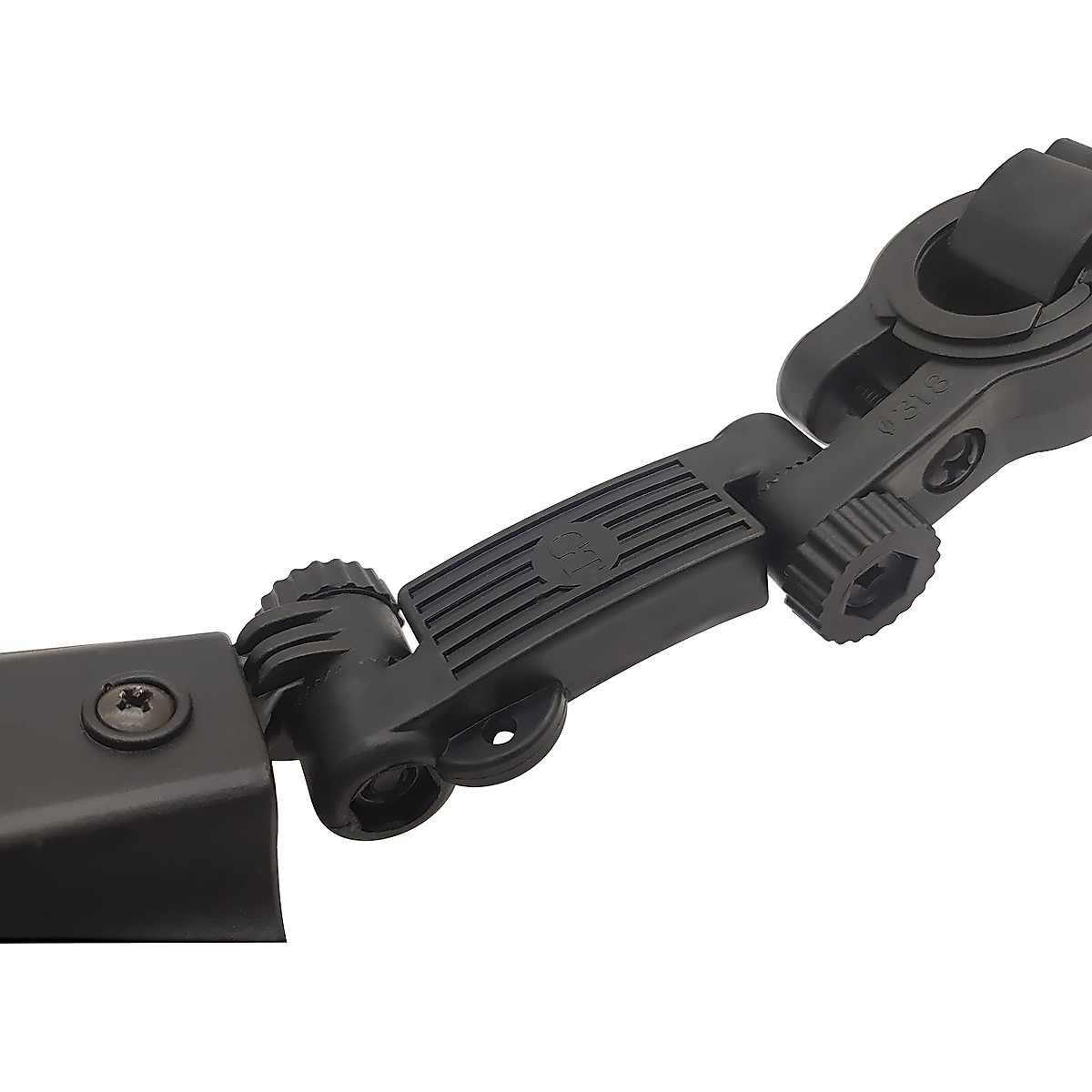 TaktZeit Adjustable Mountain Bicycle Mudguard Front and Rear Bike Fender 2Pcs Bike Mudflap (Black)