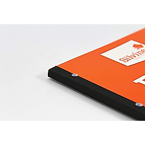 Silvine 160 Page A4 Refill Pad, Side Bound and Punched 4 Holes. Ruled 8mm Feint with Margin. Ref A4SRPFM