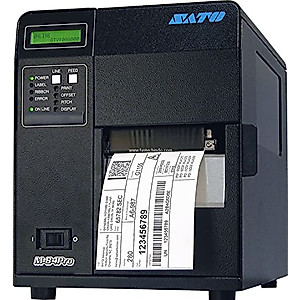 Sato WM8420021 Series M84PRO Industrial Thermal Printer, 203 dpi Resolution, 10 IPS Print Speed, USB Interface, DT/TT, 4.1"