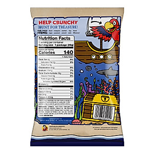 Pirate's Booty Aged White Cheddar Cheese Puffs, Gluten Free, Kids snacks for lunch box, Healthy Kids Snacks, 1oz Individual Size Snack Bags (12 Count)