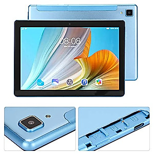 LBEC Tablet PC, MT6889 Octa Core 8.1 Inch Call Tablet 1920x1200 Blue 2.4G 5G Dual Band 100240V for 12 (US Plug)