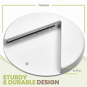 Under Cabinet Jar Opener - Undermount Lid Gripper Tool Easily Grip and Unscrew Multi-Sized Jars, Bottles and Containers - Ideal Kitchen Gadget for Weak Hands and Seniors with Arthritis