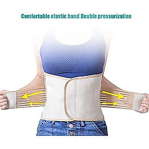 XWSM Lower Lumbar Belt Brace Support Pain Relief from Sciatica, Backache, Slipped Disc, Hernia, Spinal Stenosis, Spine Injury Prevention Posture Corset Support (Size : XL)