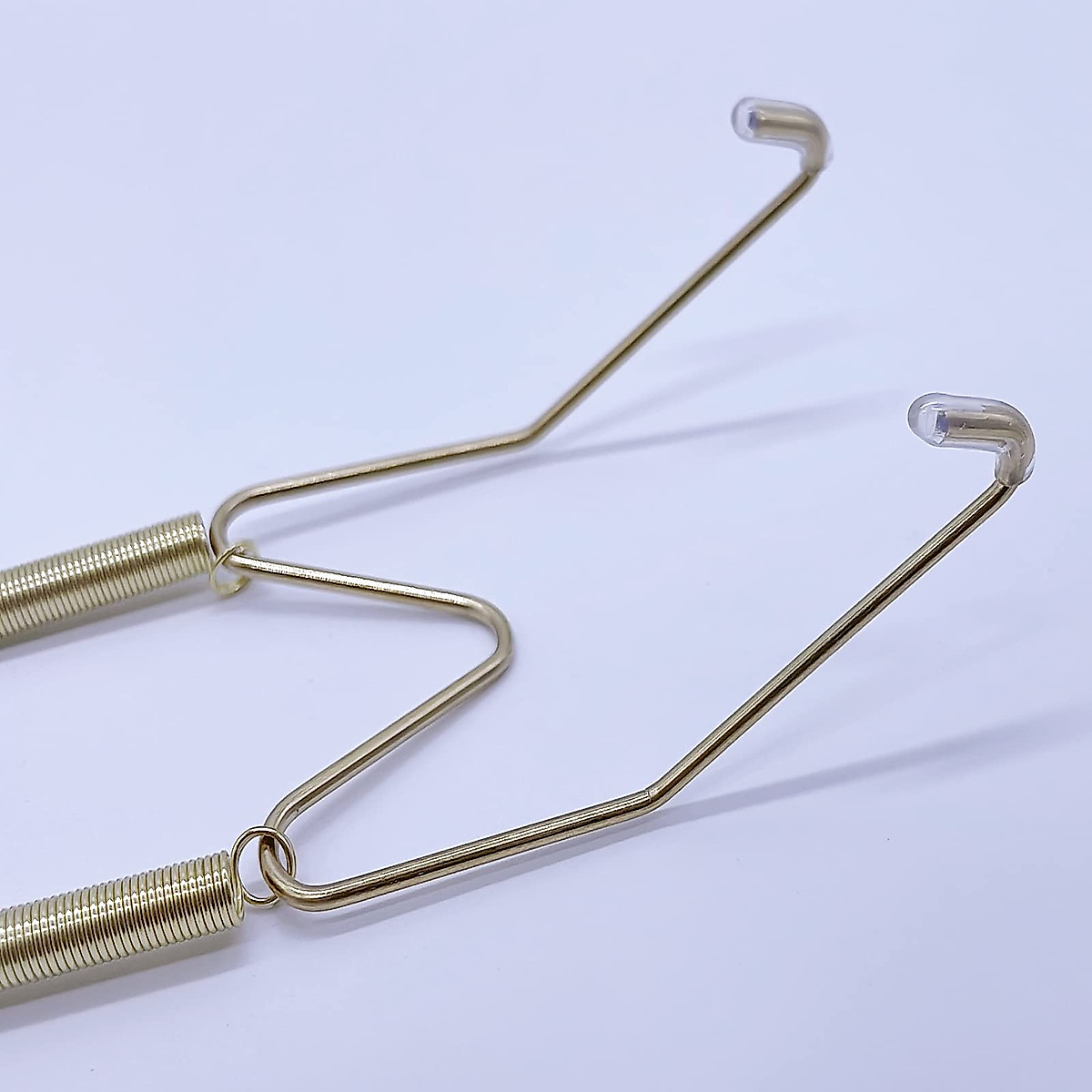 Xinlinke Lot5 8-Inch Medium Invisible Plate Wire Hanger Wall Holders with Protective Rubber Cover for 7.5" to 9.5" Decorative Tray