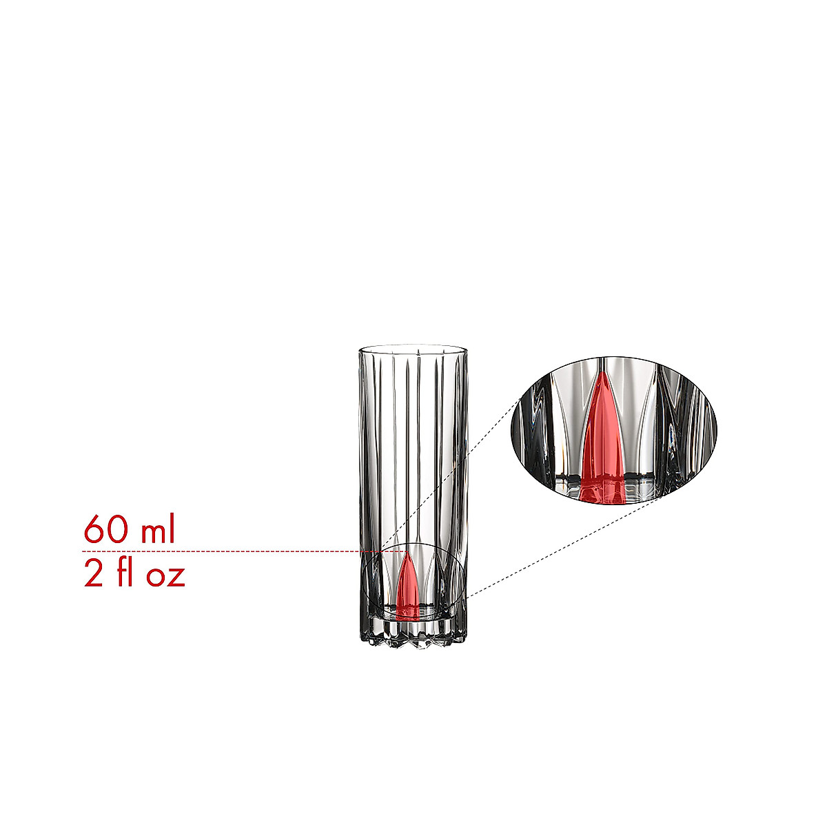 Riedel Drink Specific Glassware Fizz Cocktail Glass, 9.35 fluid_ounces