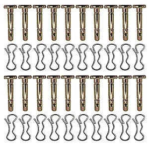 XVRTJ Parts Shop 738-04124 Replacement Shear Pin Kit for MTD Snow Throwers 714-04040 (Pack of 20)