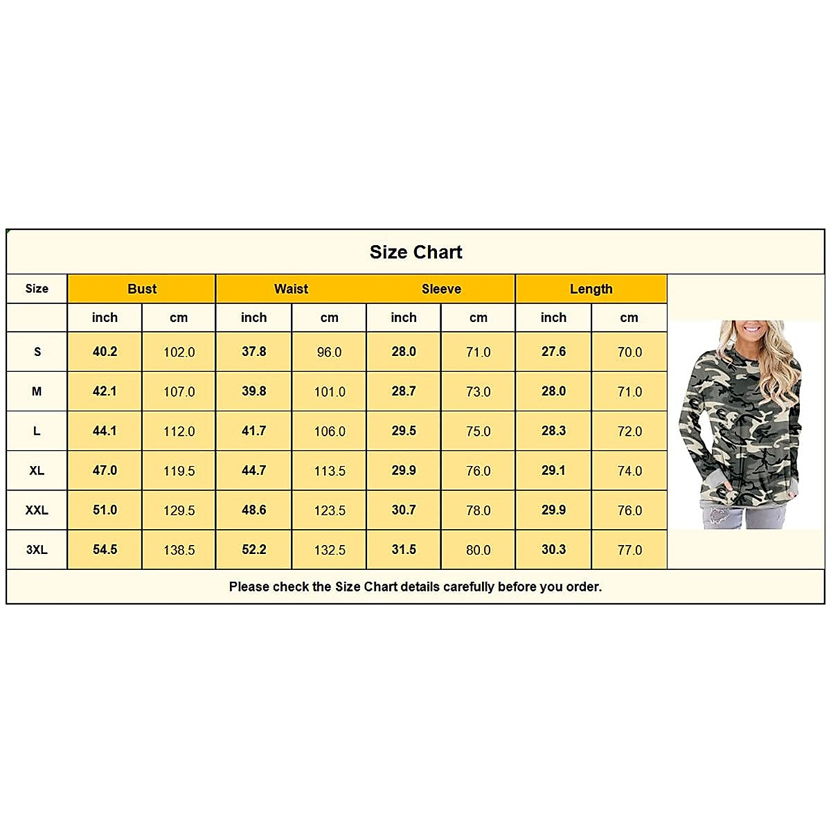 onlypuff Cute Pocket Shirt for Women Casual Loose Tunic Tops Green Sweatshirt Round Neck S