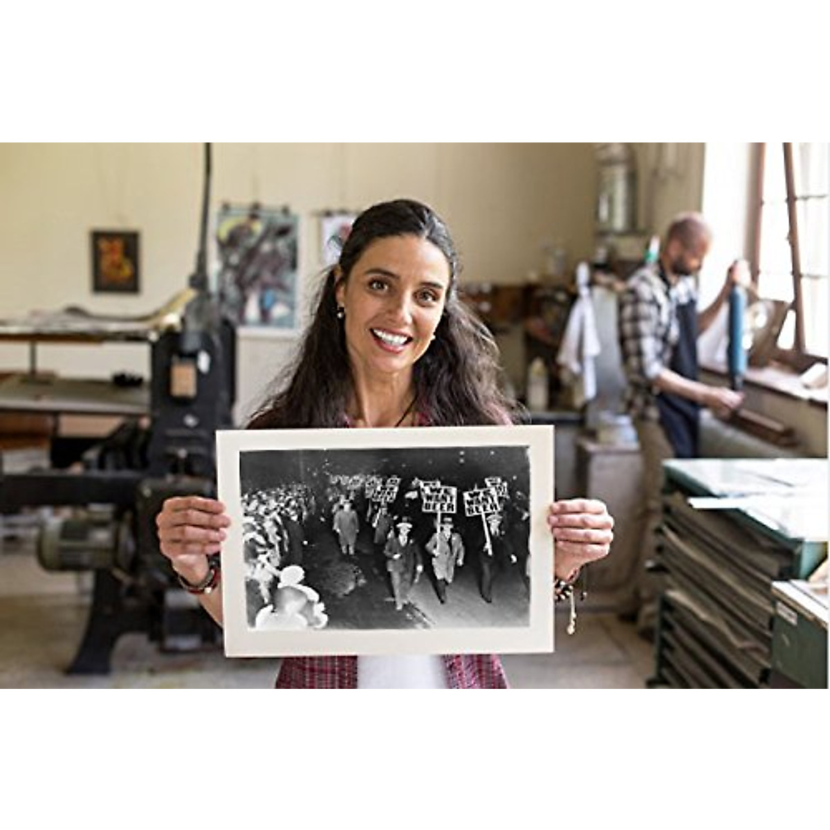 1862 Photo The First Union dress parade in Nashville. The 51st Regiment Ohio volunteers, Col. Stanly Mathews on dress parade in Nashville, Tuesday, March 4th 1862 / sketched by A.E. Mathews, 31st Regt